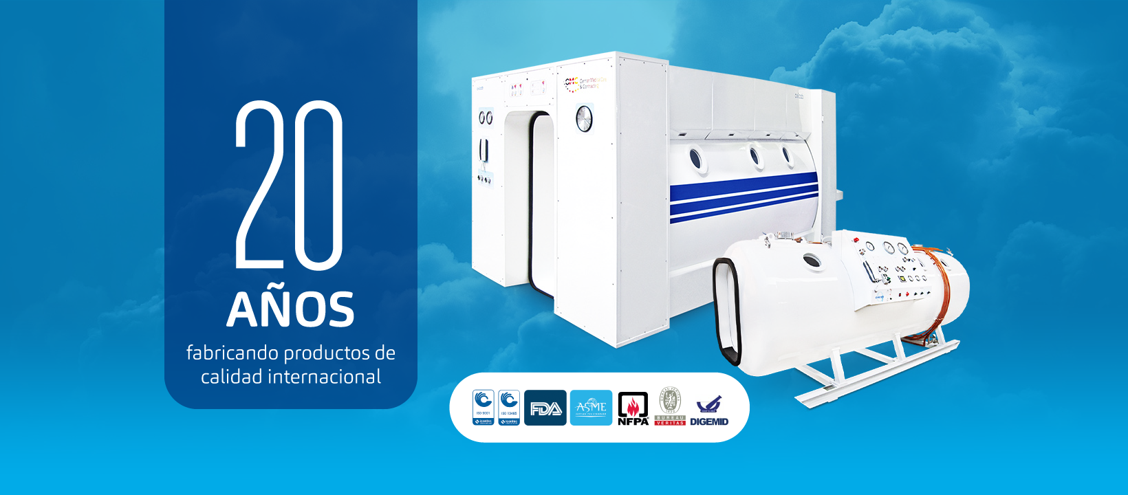 Terapia Hiperbárica | Cámaras Hiperbáricas Oxicab